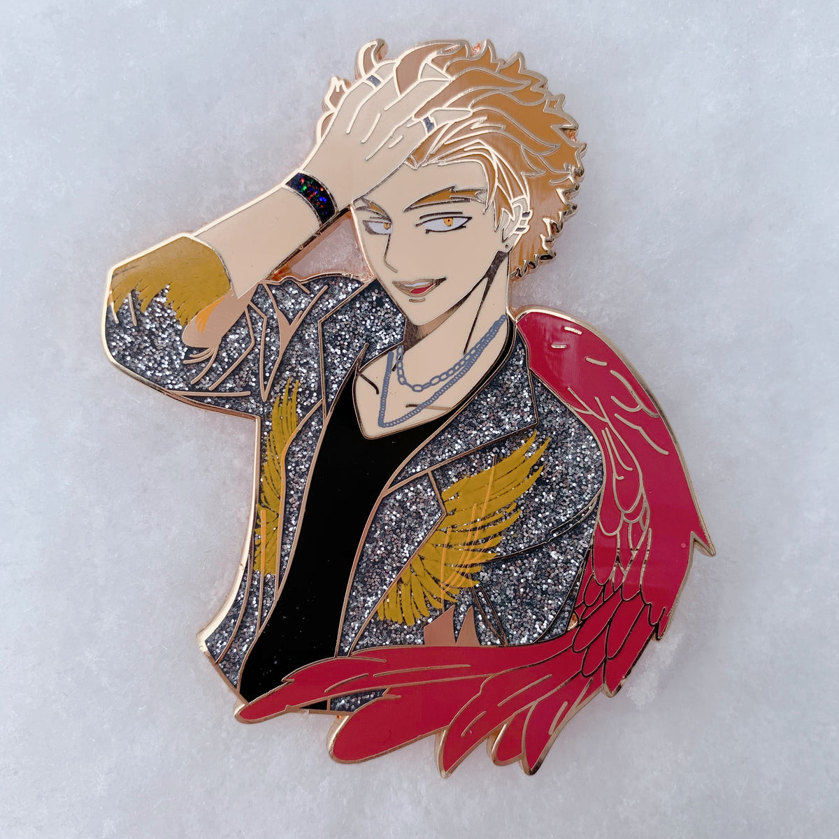 Hawks Idol Enamel Pin – Agi Jagi Shop