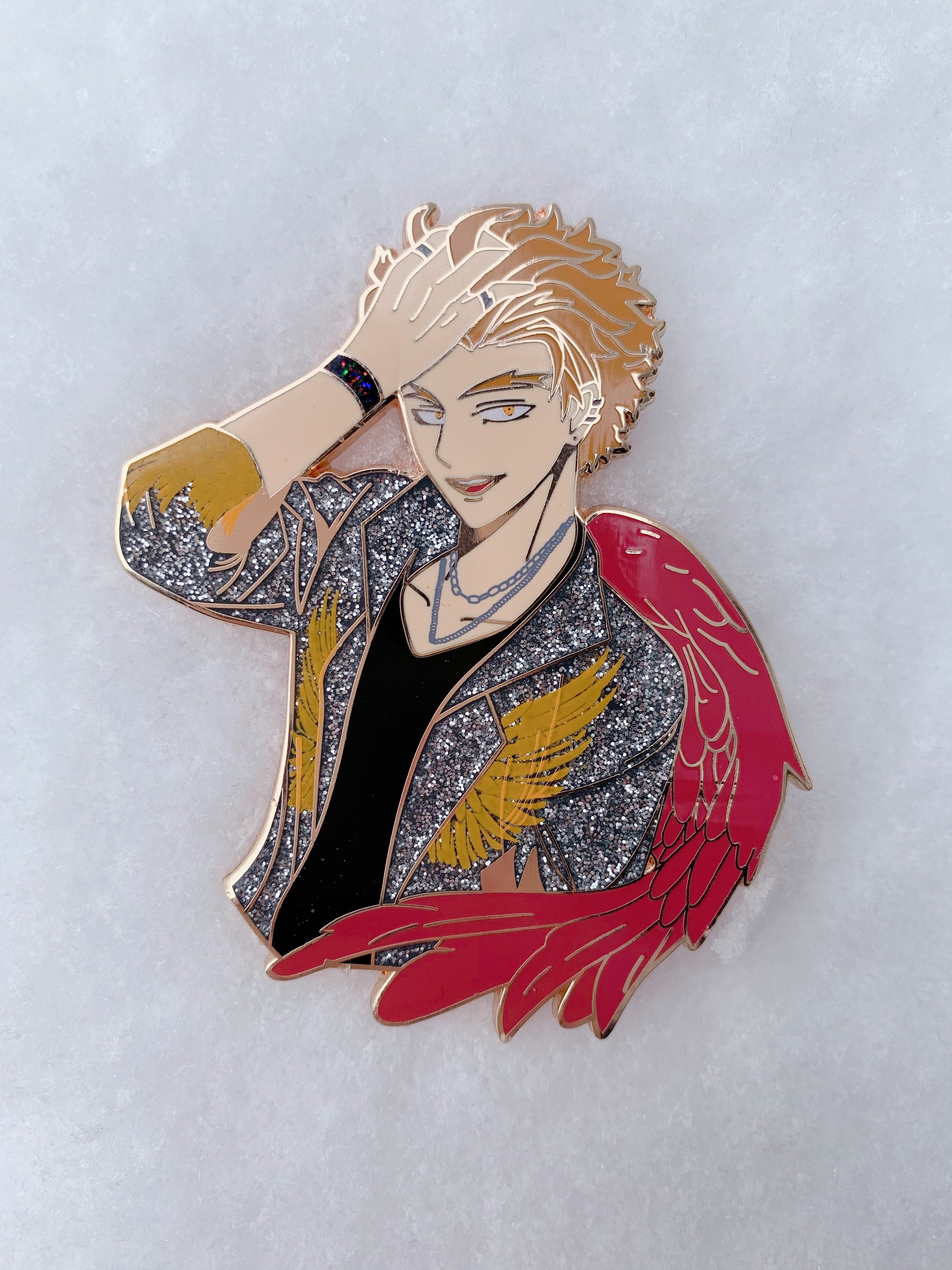 Hawks Idol Enamel Pin – Agi Jagi Shop