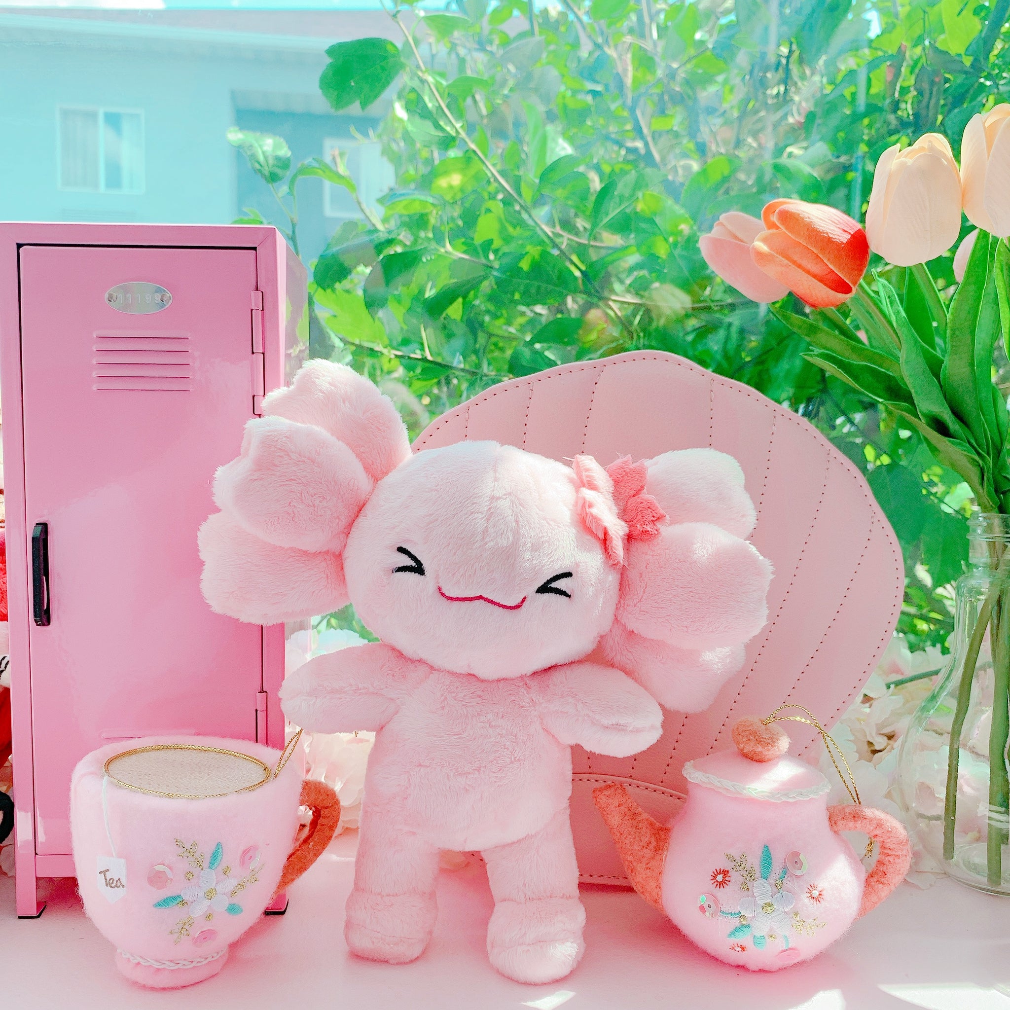 Agi the Axolotl Plush Doll – Agi Jagi Shop
